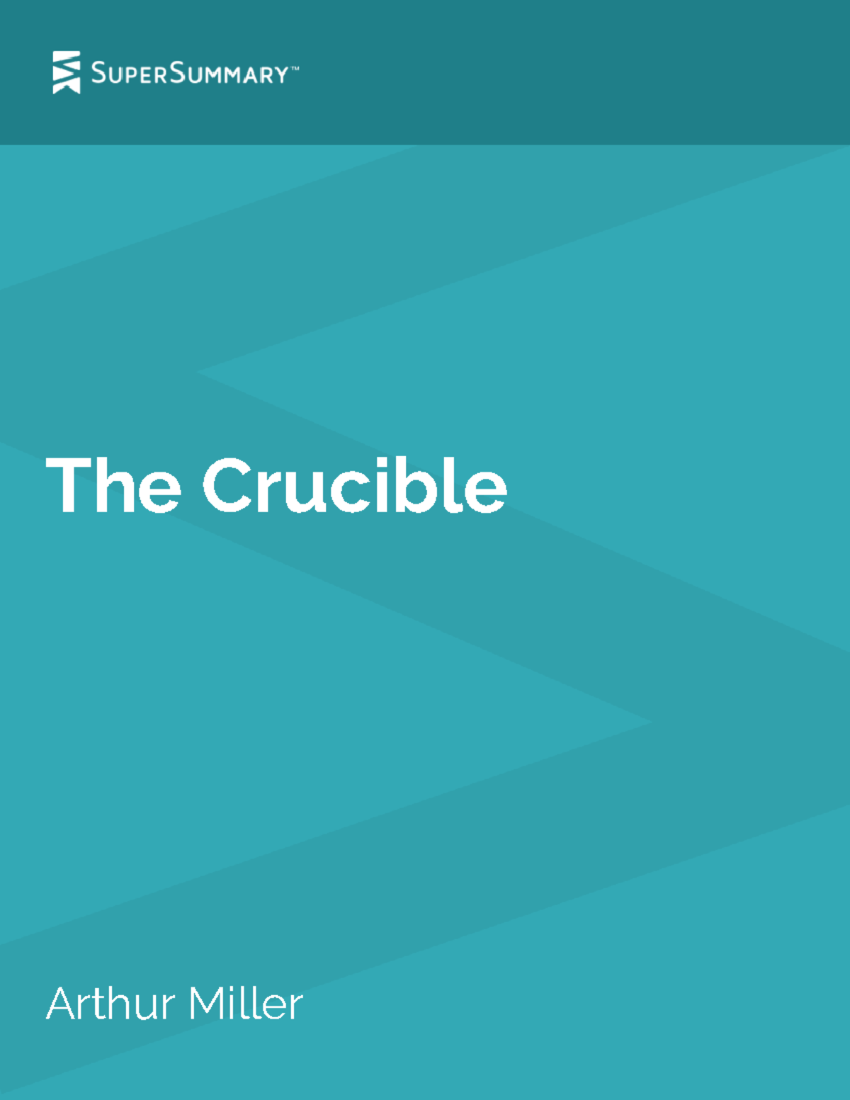 The Crucible - Super Summary Study Guide - The Crucible Arthur Miller ...