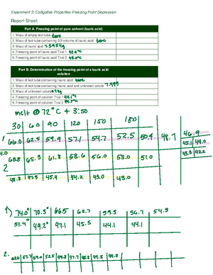 Separation of mixture lab - NAME ...