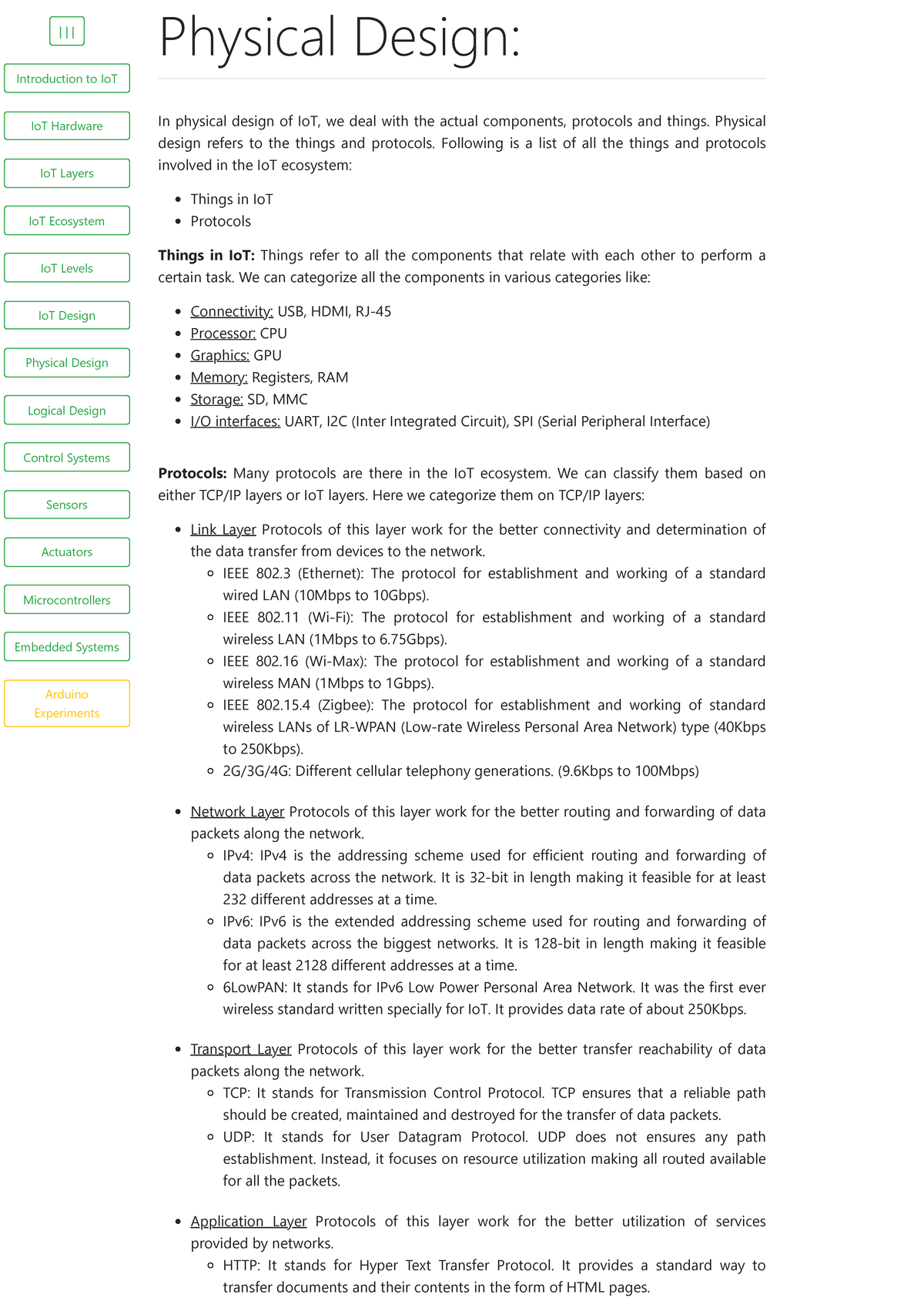 Ourtutorials - Io T PD - importent notes - | | | Introduction to IoT ...