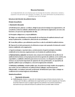 EL Auditor Predecesor Y Auditor Sucesor - Informe General EL AUDITOR ...