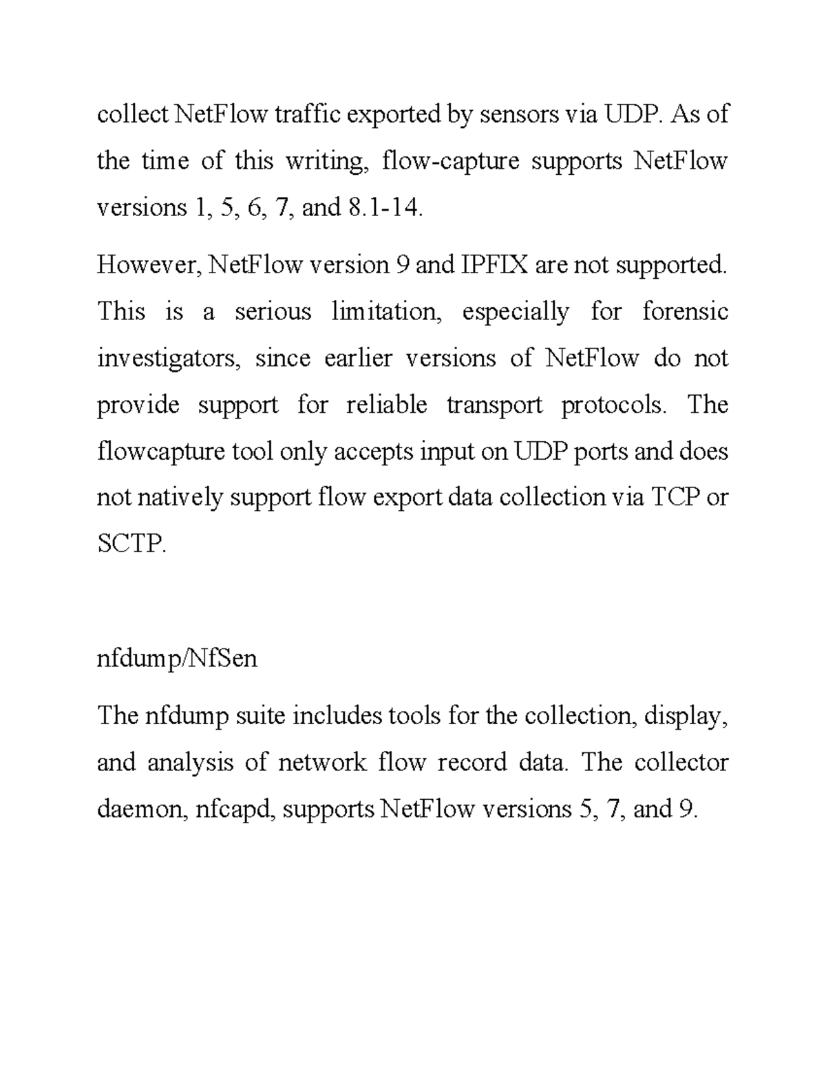 NFDump Suit - collect NetFlow traffic exported by sensors via UDP. As ...