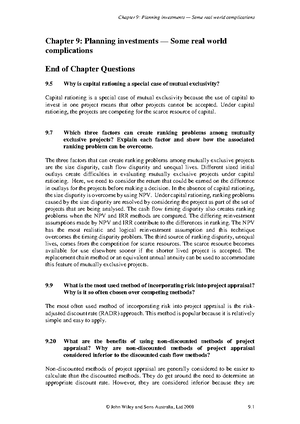 Tutorial 2 solutions - AF208 Week 2 Solution - AF208 Tutorial 2 3 ‘Loans from banks are a good ...