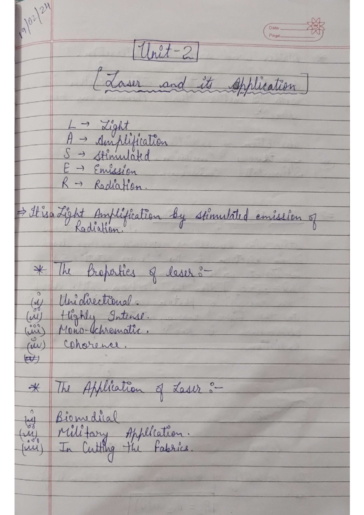 PHY110 Unit-2 - Notes for physics - Computer Science - Studocu