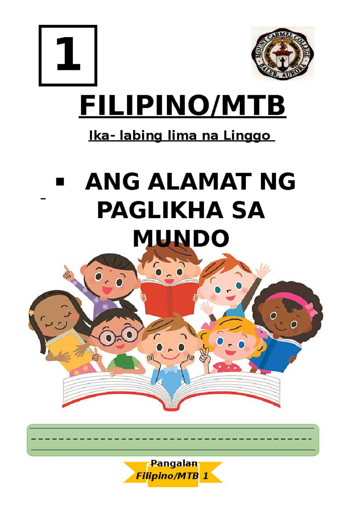 Filipino MTB - week 15 - this is a lecture notes for grade schools ...