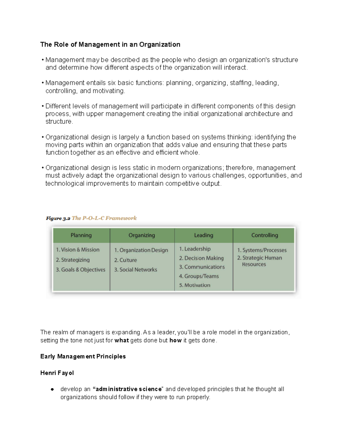 Unit 3 Notes The Role Of Management In An Organization Management May unit-3-notes-the-role-of-management-in-an-organization-management-may