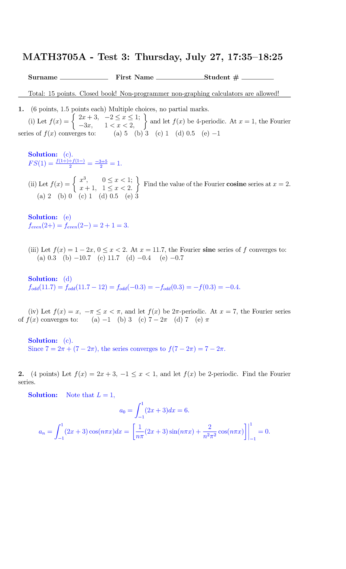 MATH3705-test3-solution - MATH3705A - Test 3: Thursday, July 27, 17:35 ...