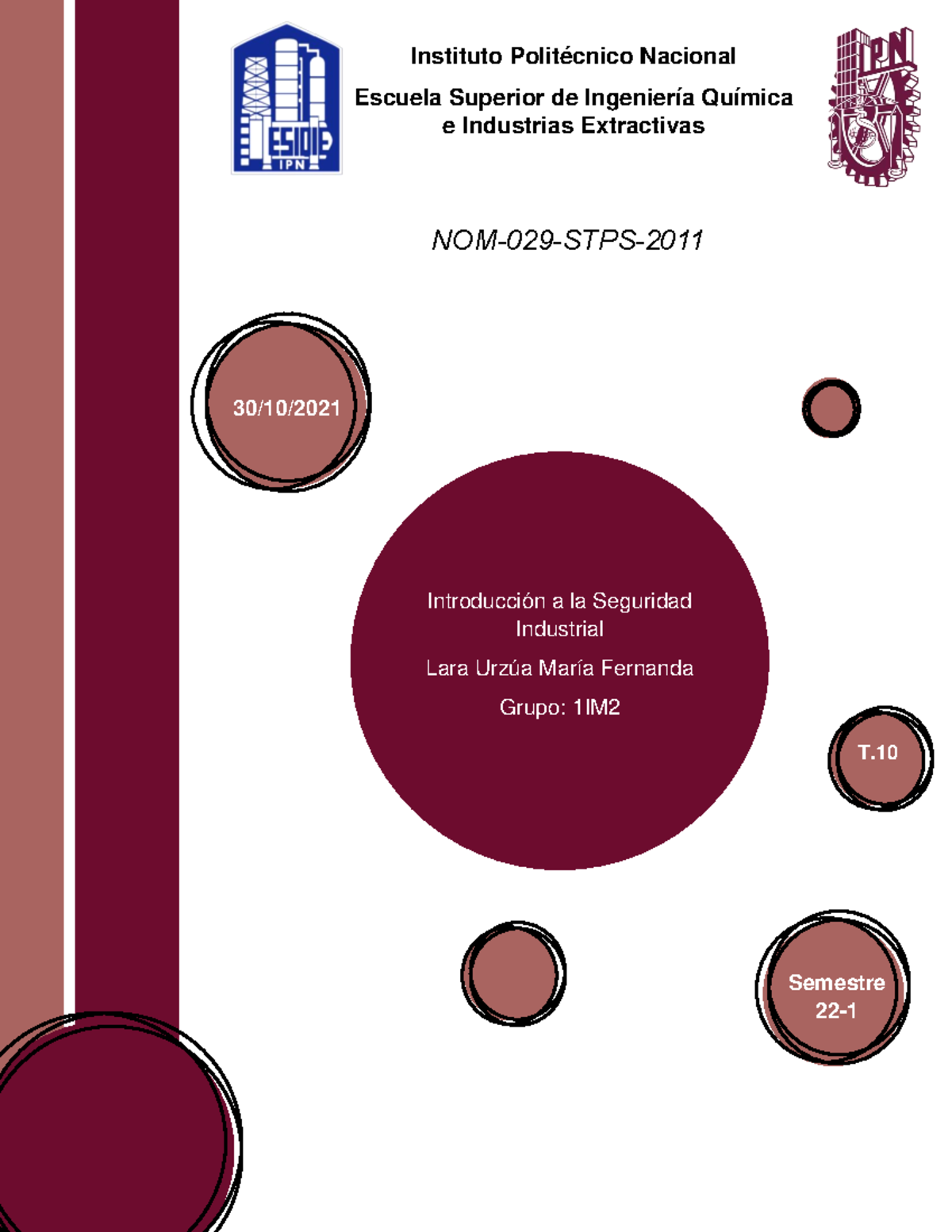 NOM 029 STPS 2011 - Norma Oficial Mexicana 029 STPS 2011 Tarea ...