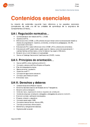 GUIA Programacion DE AULA Bachillerato Lomloe - ÍNDICE 1. NORMATIVA BÁSICA DE DESARROLLO ...
