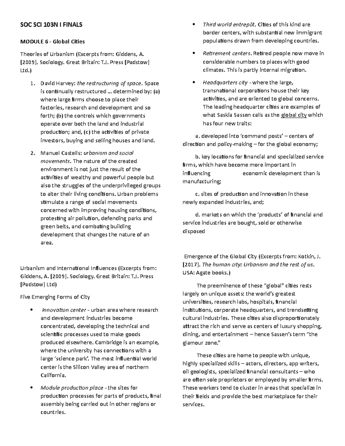 SOC SCI 103N I Finals - About Politics - SOC SCI 103N I FINALS MODULE 6 ...