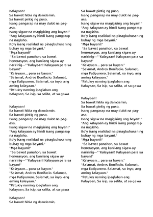 NAT NAME GRID 6 Clearcopy - BEED - Major in General Education - Studocu