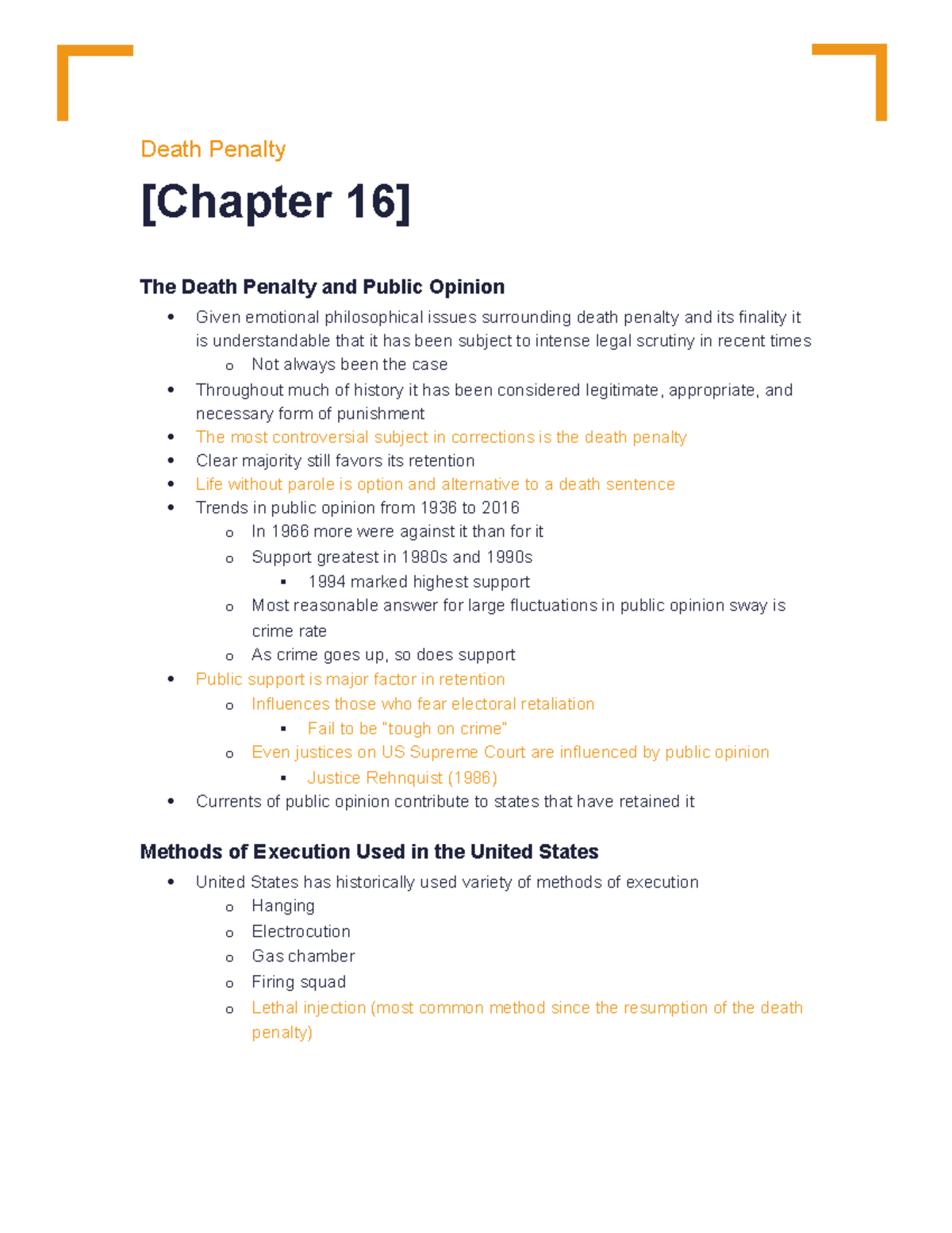 Chapter 16 - Death Penalty - Death Penalty [Chapter 16] The Death ...