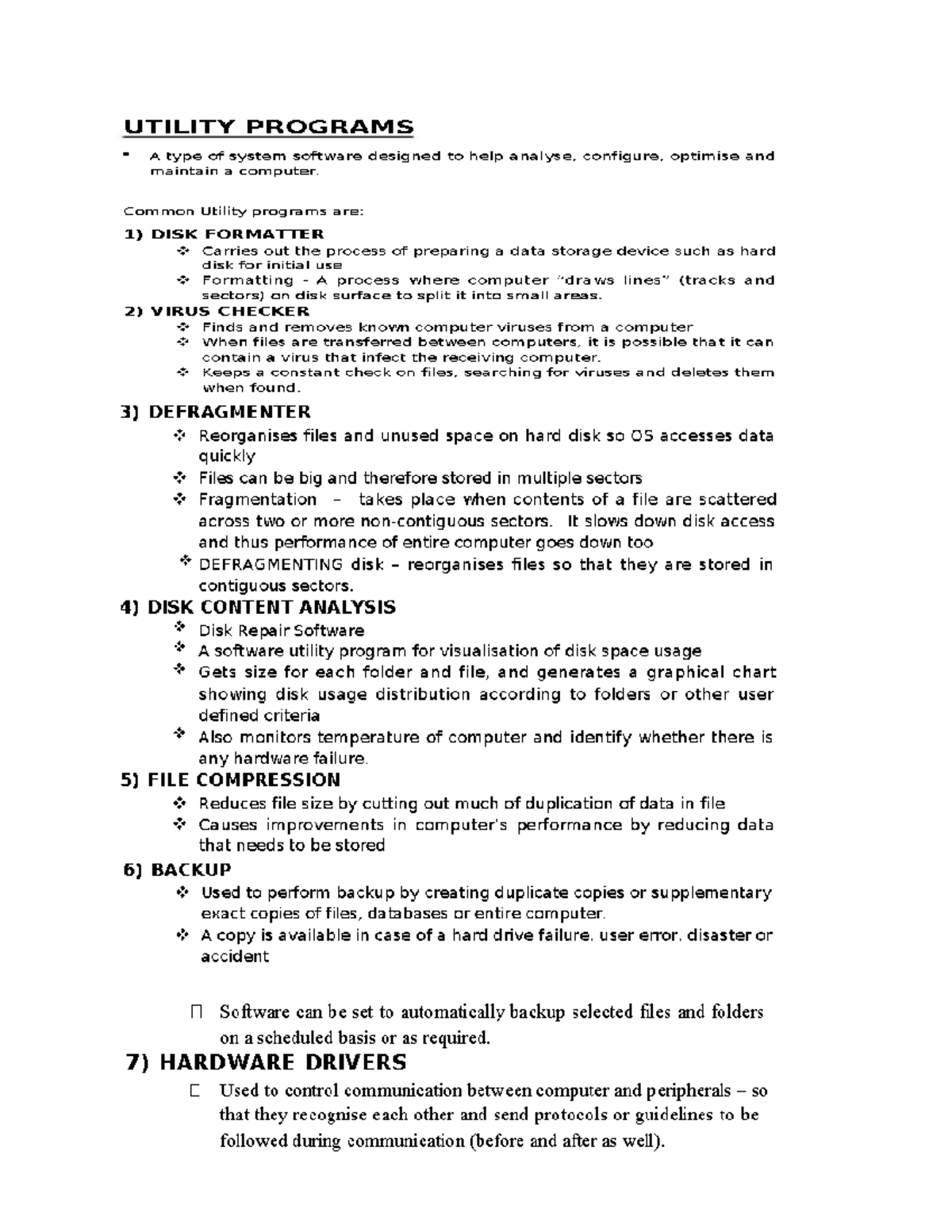 Untitled document - System Restore System Restore is a Microsoft ...