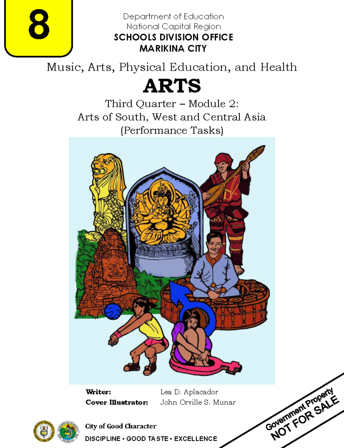 3RD Quarter Arts-Grade-8-Module-2 - City of Good Character 0 Music ...