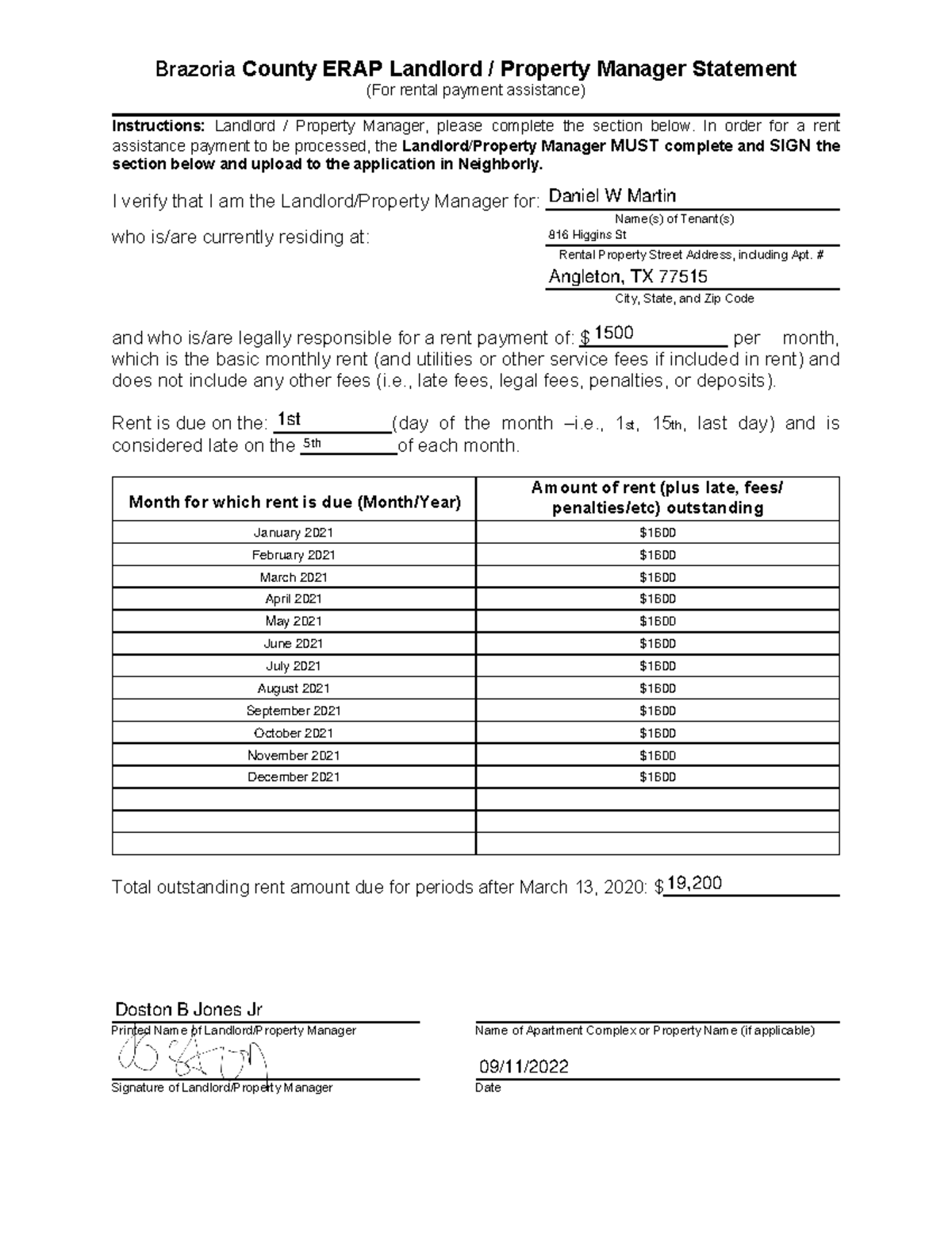 98795 Revised Brazoria County ER - Brazoria County ERAP Landlord ...