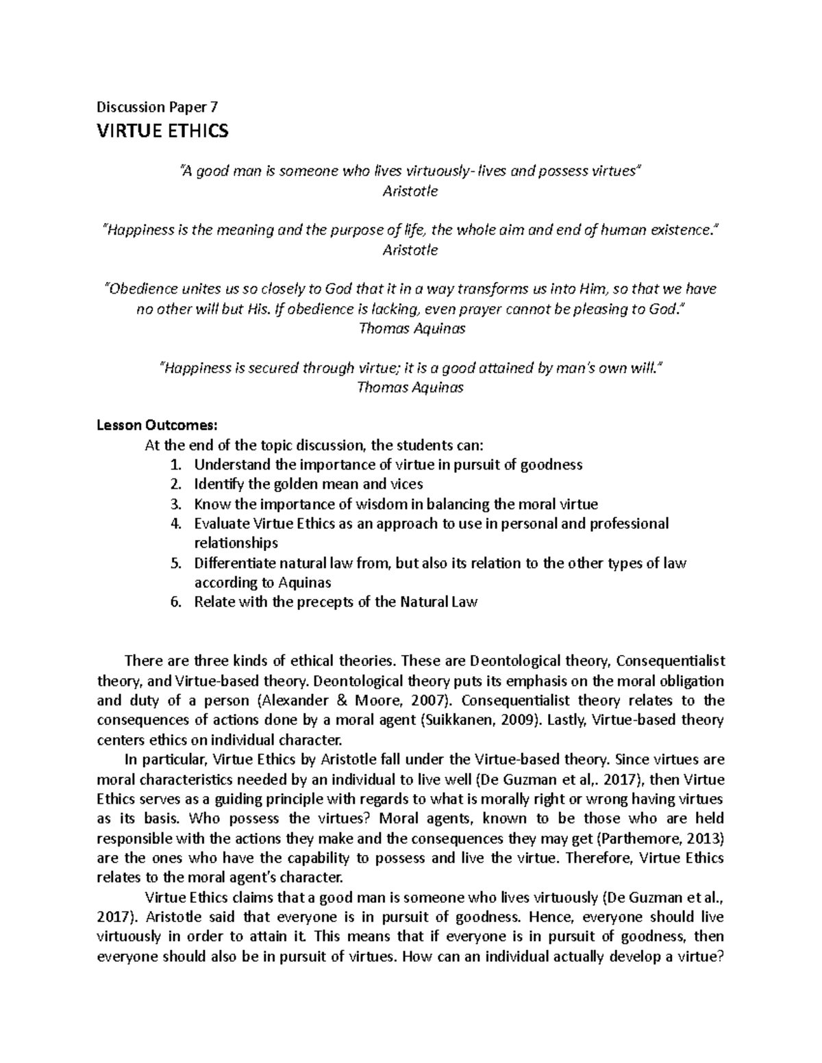 Discussion Paper 7 - THE OWER SIEHJADS FJKJLAJSDF JE JJEH AS JEJ AHJSH ...