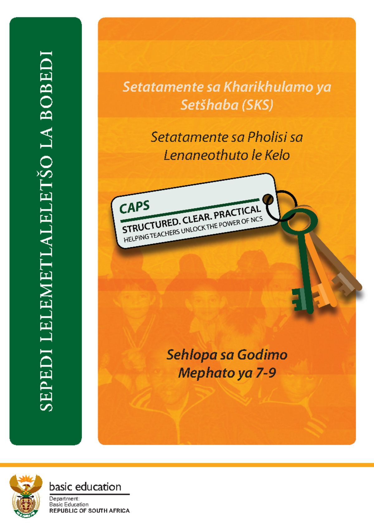CAPS SP SAL Sepedi GR 7-9 WEB - - Studocu