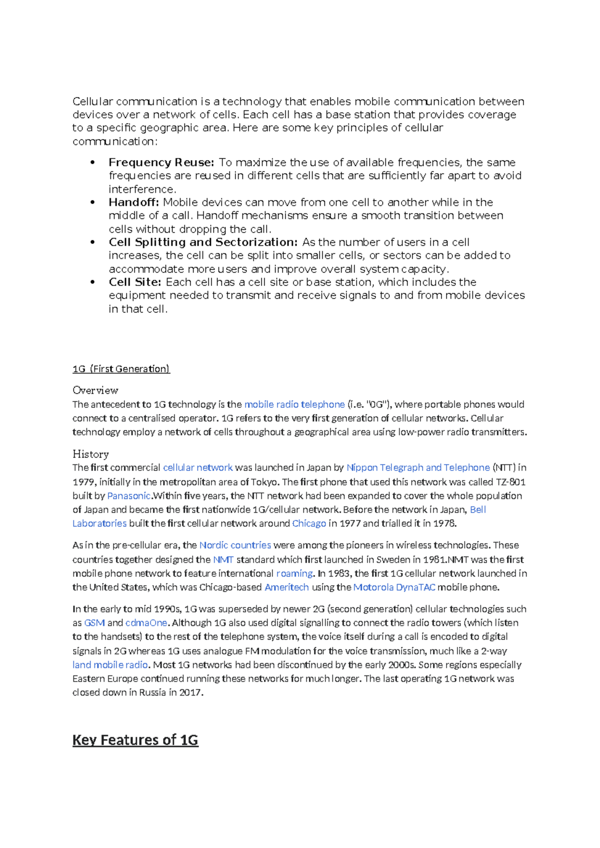 MC 8 - STRYRYRSRS TTT - Cellular communication is a technology that ...