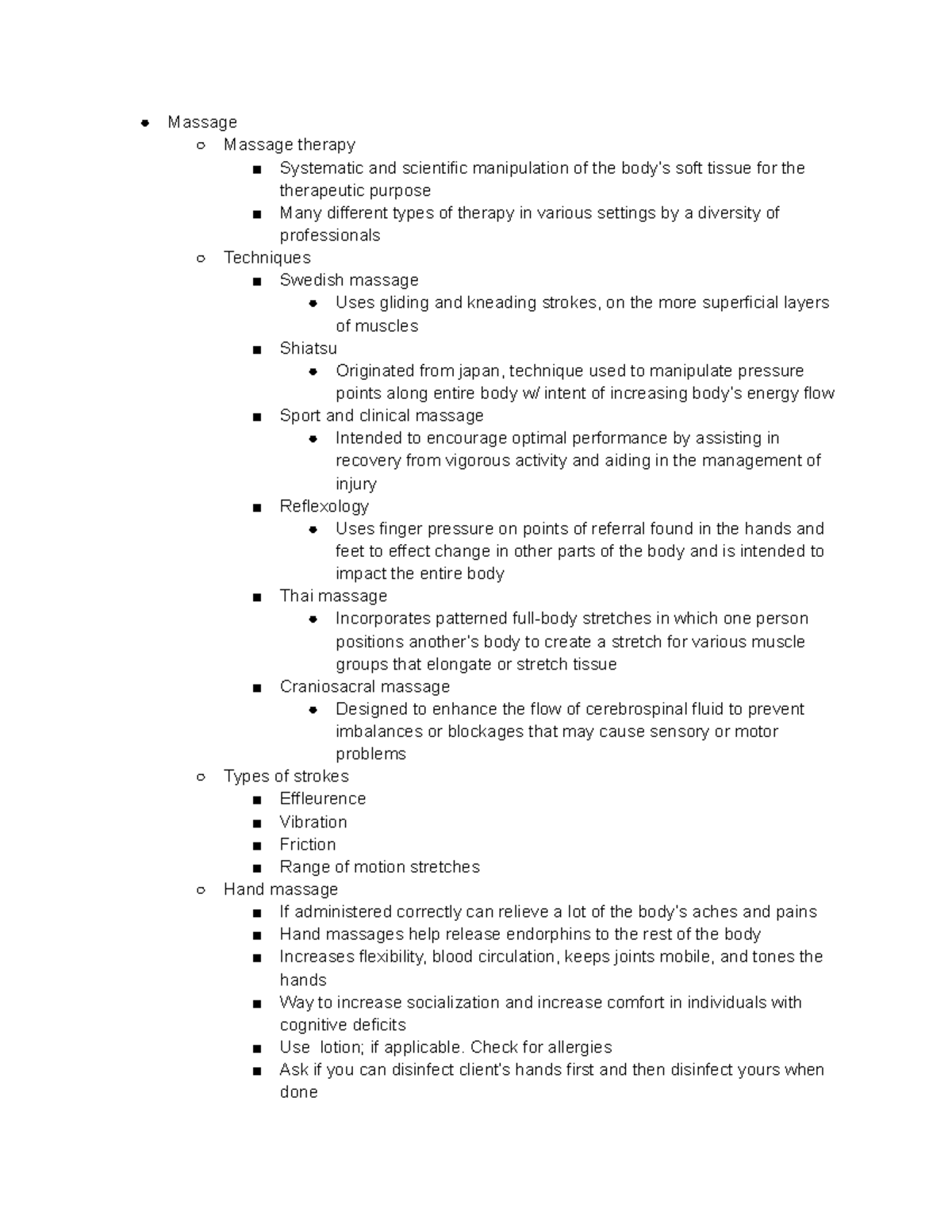 Unit 2 Massage 2-7 - Massage Massage therapy Systematic and scientific ...