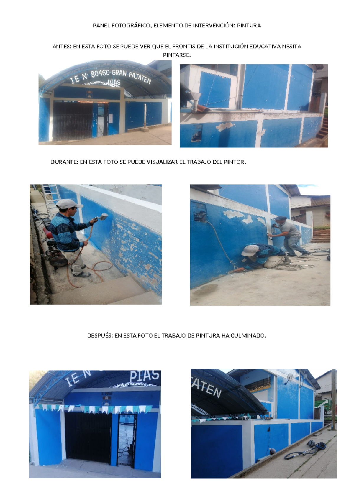 Antes 1 - buena - Asignatura química - PANEL FOTOGRÁFICO, ELEMENTO DE ...