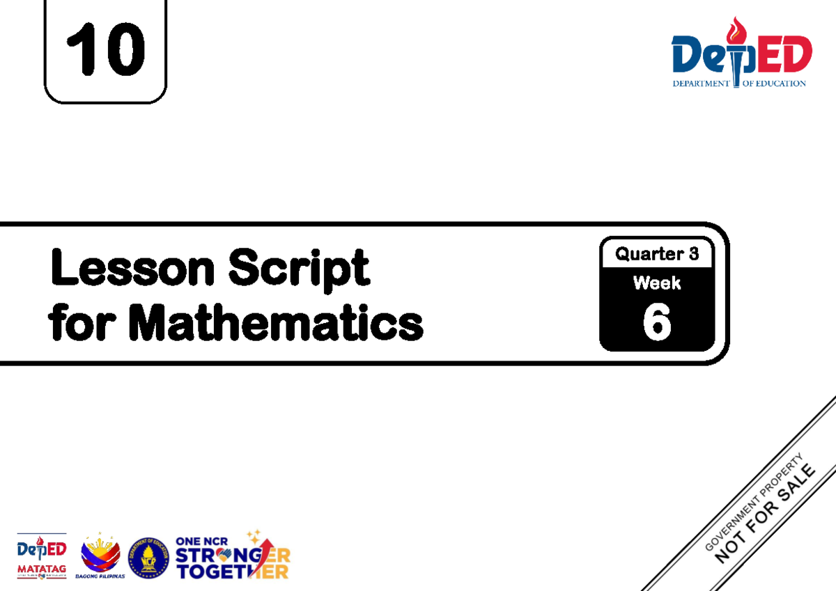 2024-LS-G10-NMP-Quarter 3-Week6-Day23 - Soriano - 10 Lesson Script for ...