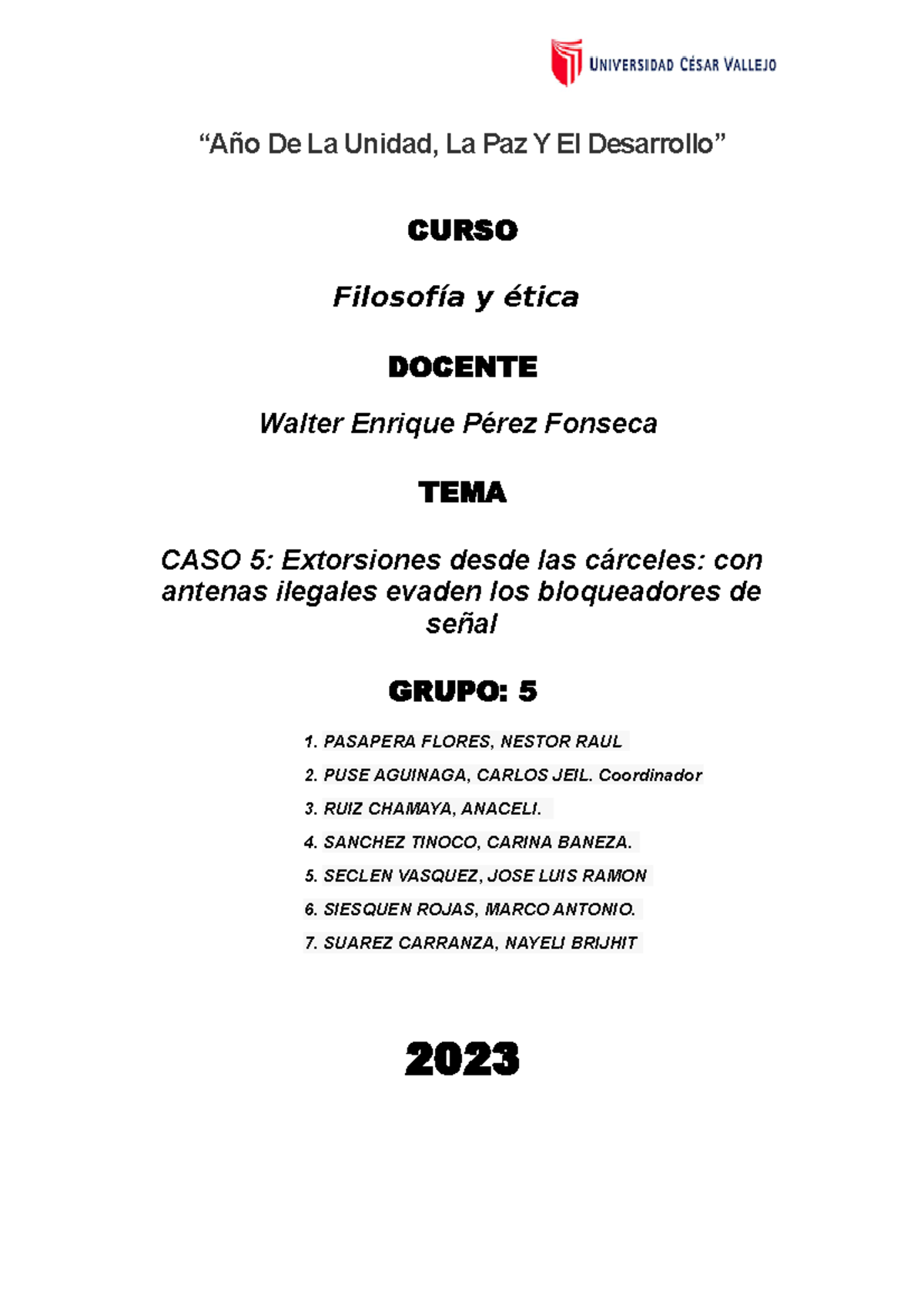 Ficha DE Aplicación 02 - woer - “Año De La Unidad, La Paz Y El ...
