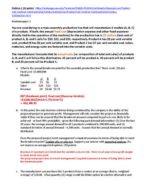 BA 382 Chpt. 6-11 - Helpful notes for students - Quiz Answer: Which of ...