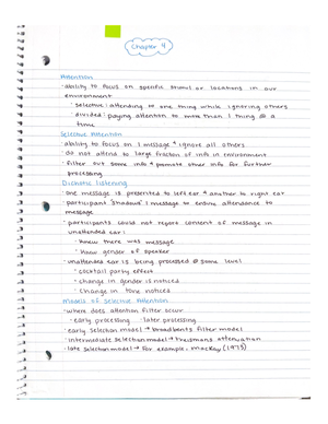 Cognitive psychology paper - Lyndsie Hicks PSYCH 3183 Dr. Lisa Topp ...