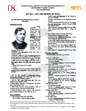 Rizal's Brindis Speech - This was taken from Gems of Philippine oratory ...