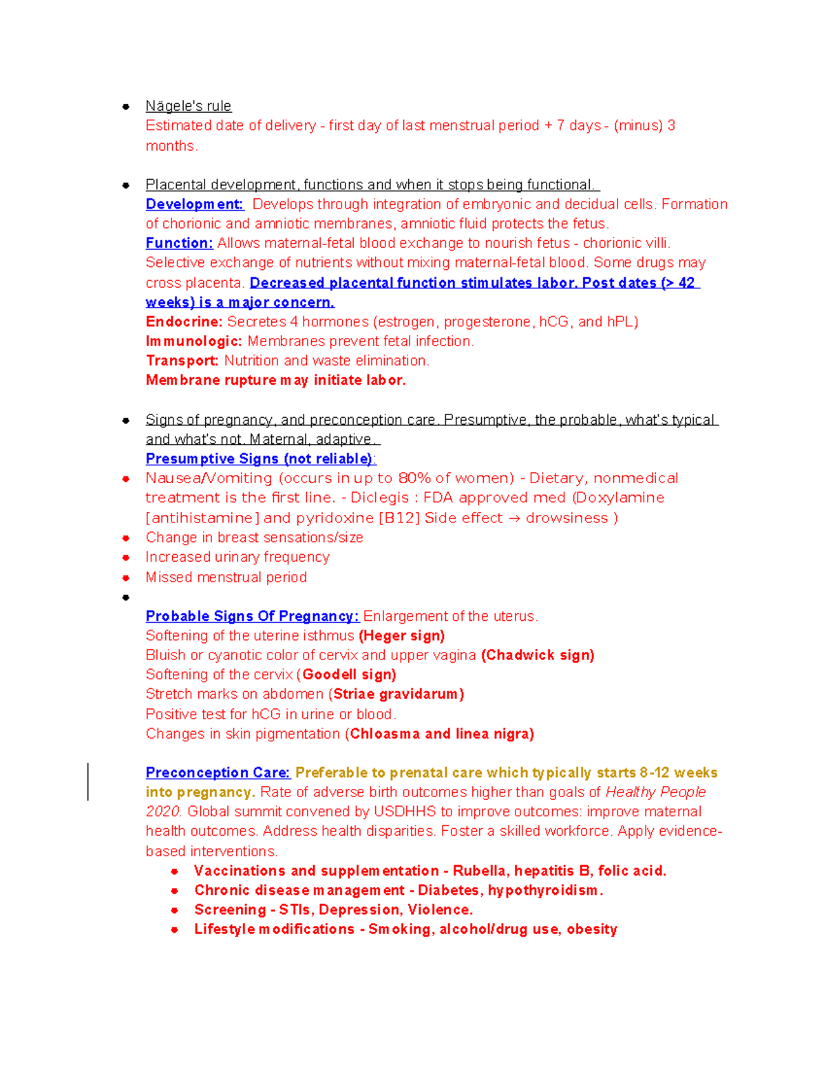 Blueprint for test - Nägele's rule Estimated date of delivery - first ...