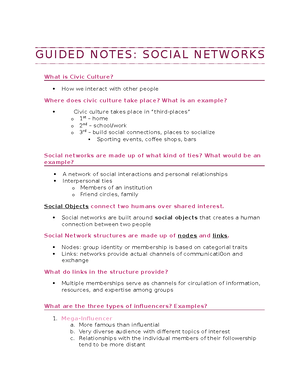 Introduction to Digital and Social Media Unit 2 Notes - OCTOBER 3rd ...