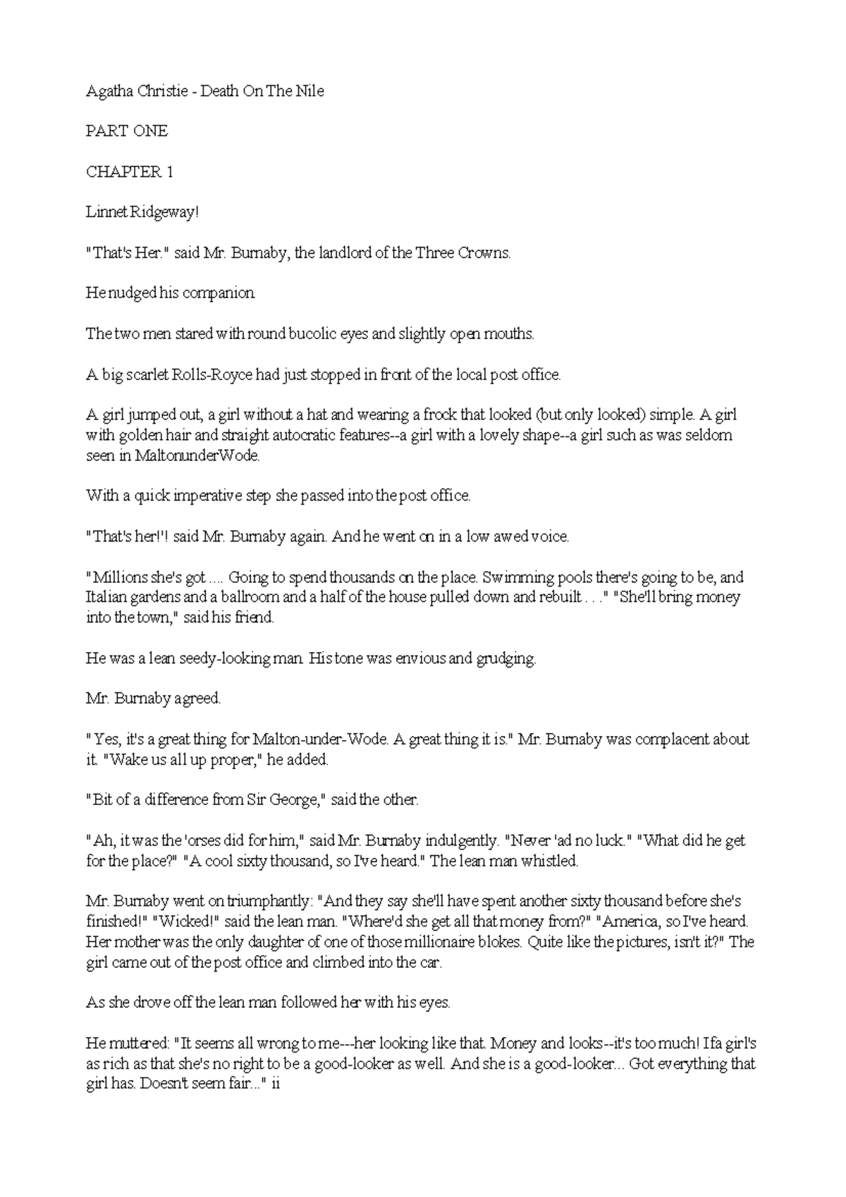 Agatha Christie - Death On The Nile pdf - Agatha Christie - Death On ...