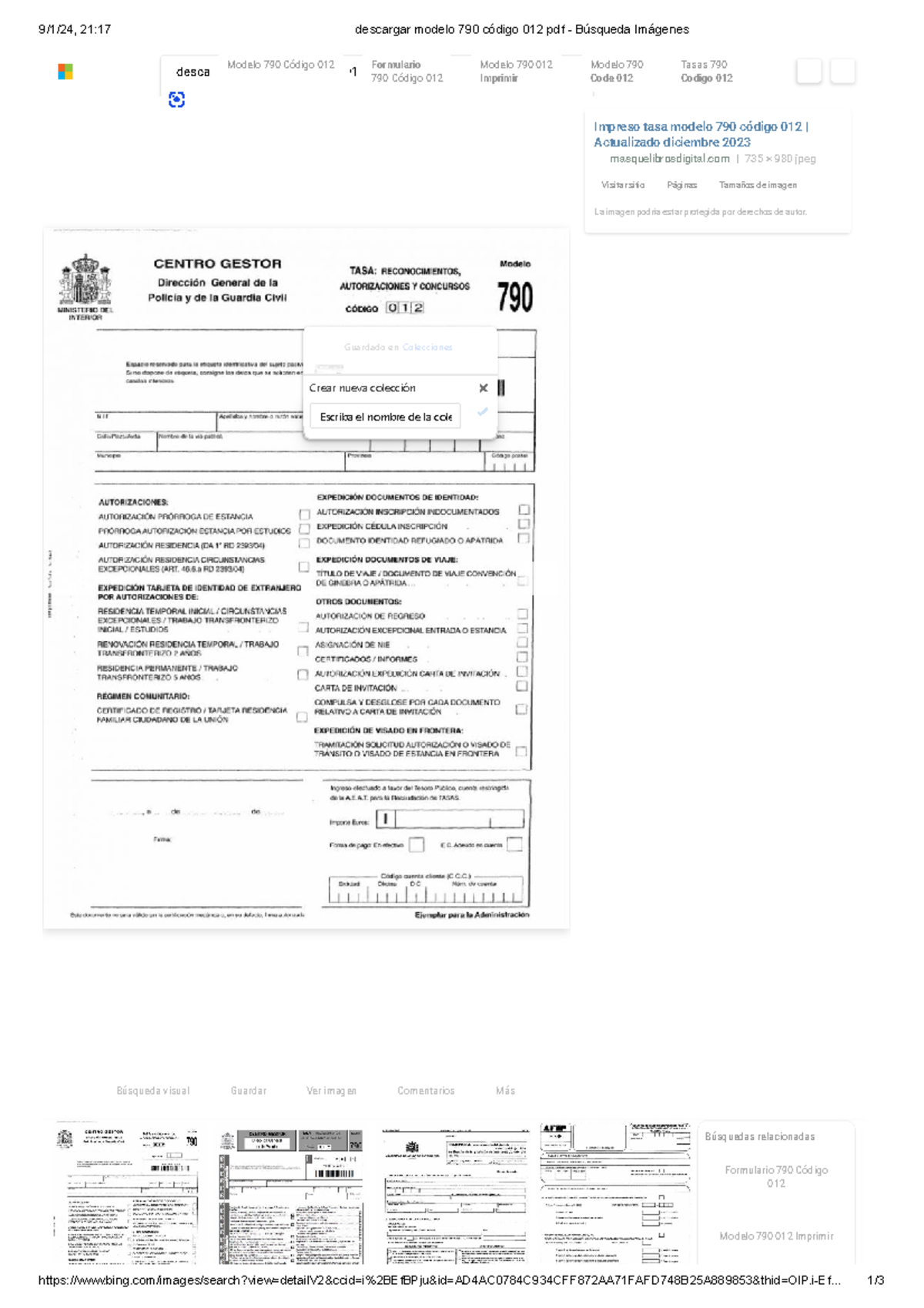 Descargar modelo 790 código 012 pdf - Búsqueda Imágenes - 9/1/24, 21:17 ...