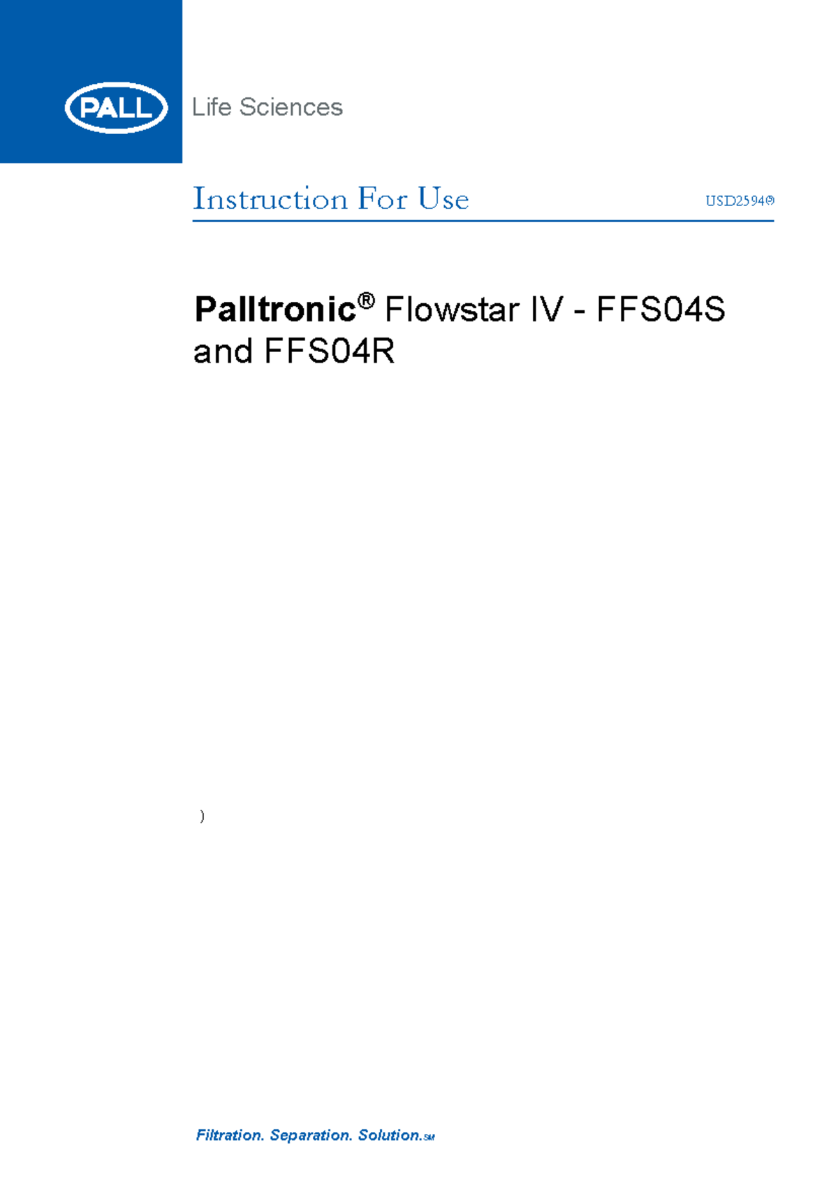 Palltronic EQ119 flowstar-4-USD2594-en - Filtration. Separation ...