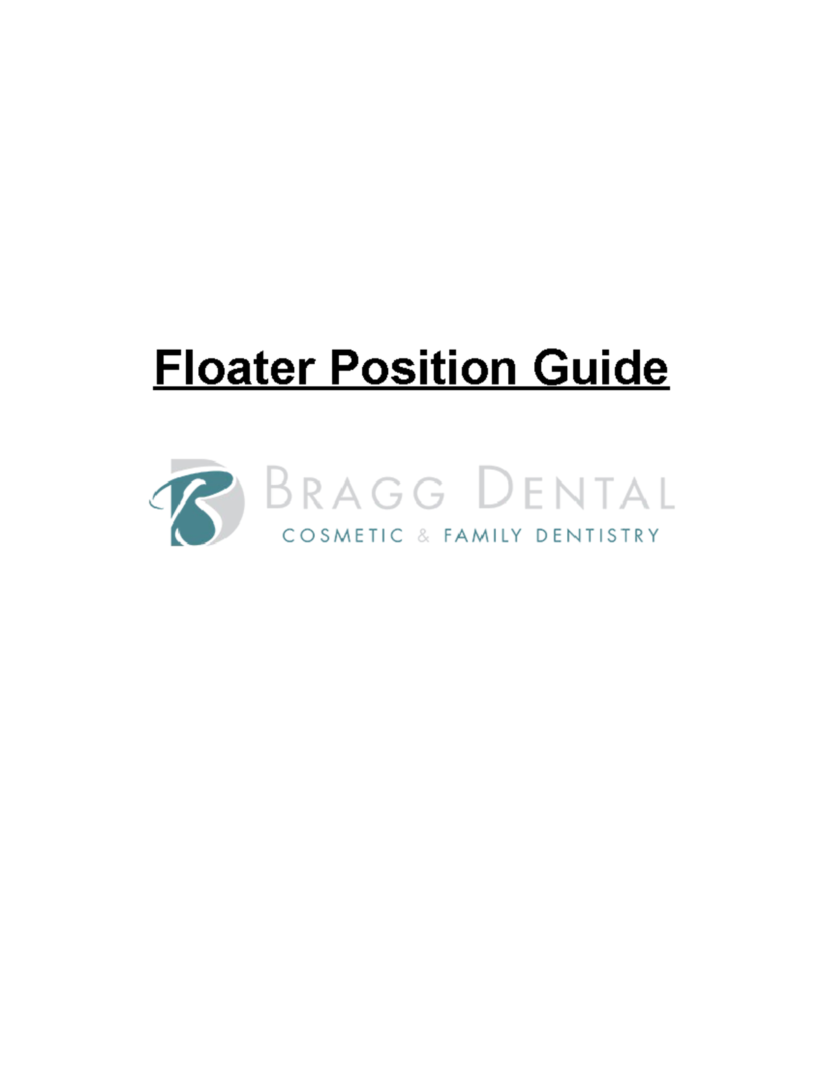 Floater position guide - lindsay davis - Floater Position Guide ...