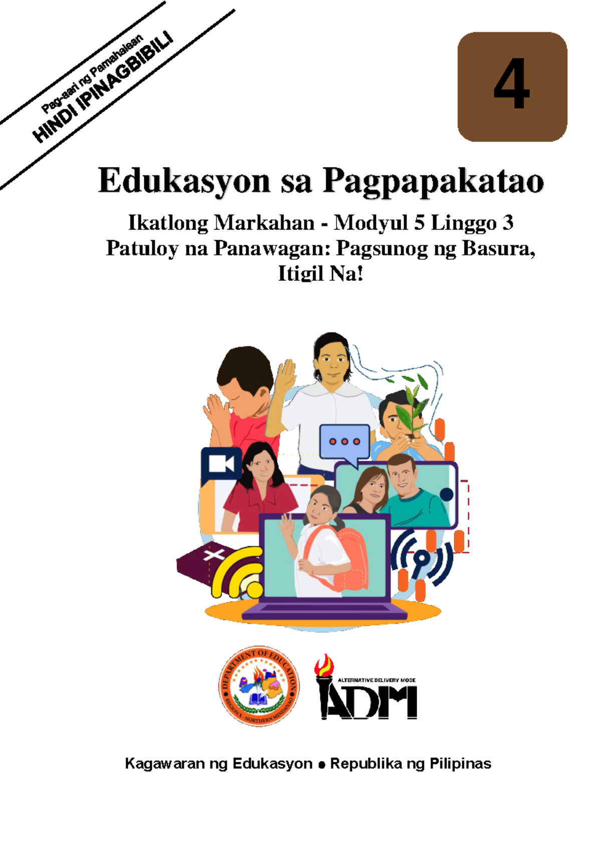 Es P4 Q3 Mod5 Pagsunog ng Basura Itigil Na v4 - Edukasyon sa ...