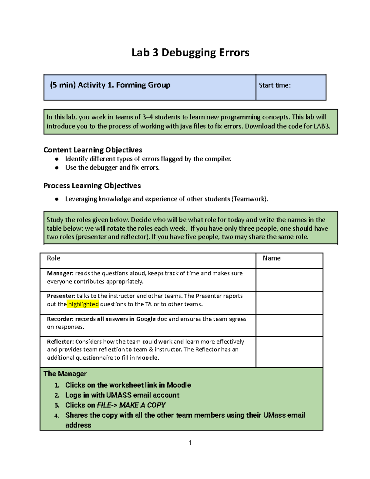 CS 121 - Lab 3 - This is Lab 3 that must be completed during the Friday ...