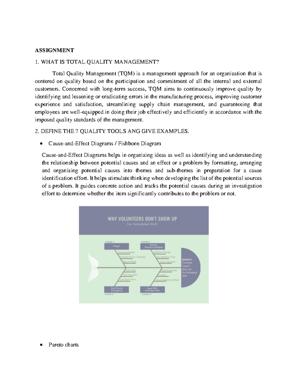 Cbmec - 1 - sadsfdsq - ASSIGNMENT 1. WHAT IS TOTAL QUALITY MANAGEMENT ...