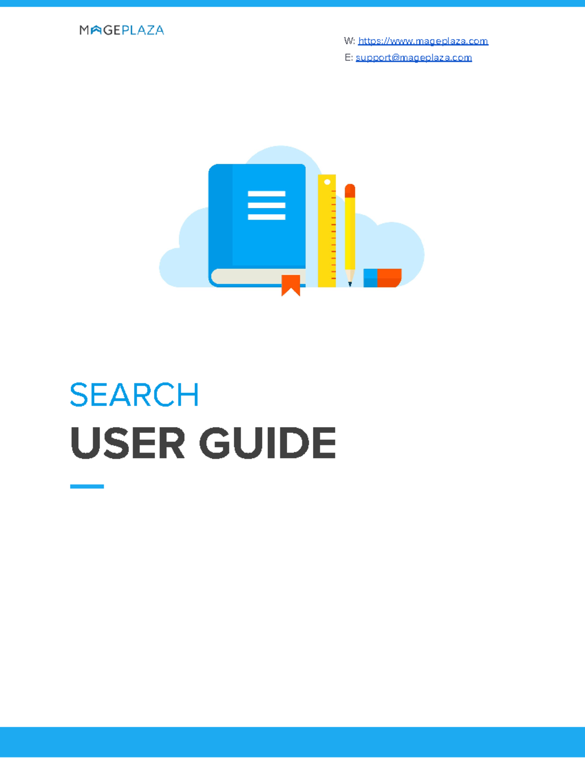 User Guide - Lecture Notes - W: mageplaza E: support@mageplaza SEARCH ...