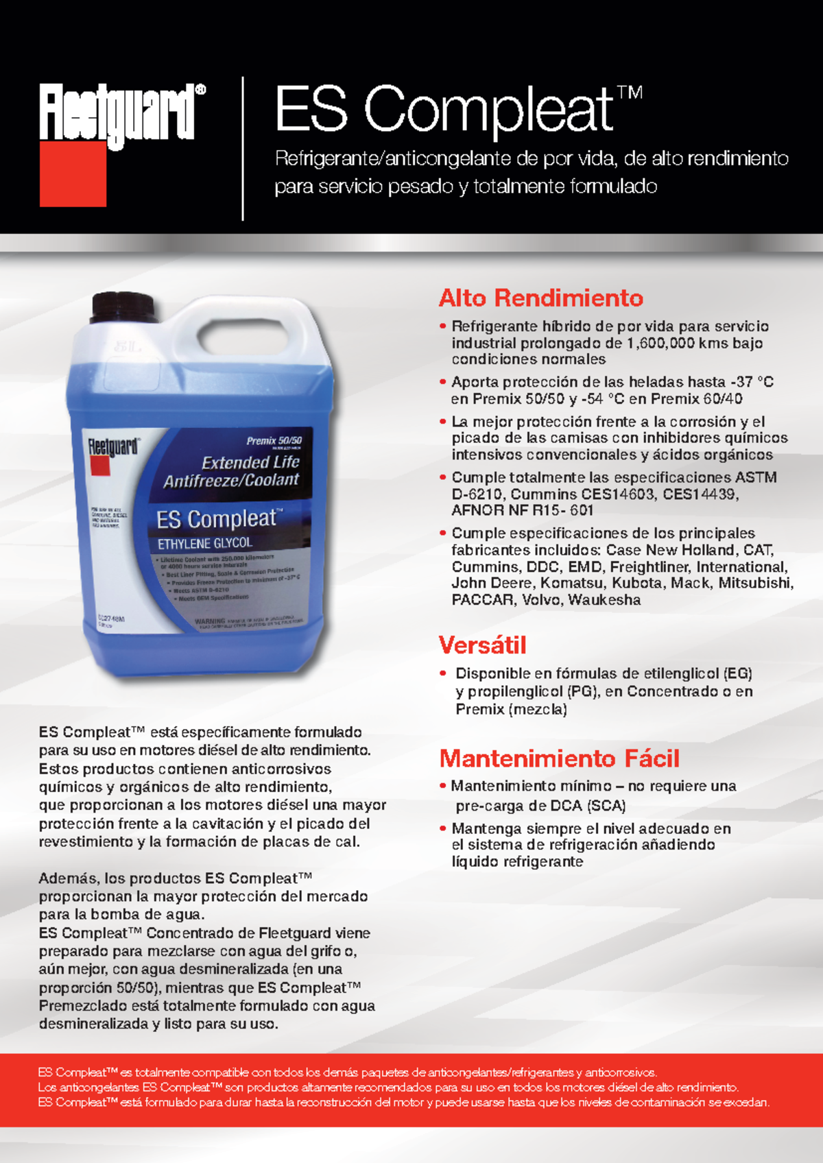 Lt15070 es compleat 2020 es july 2021 0 - ES Compleat ™ Refrigerante ...