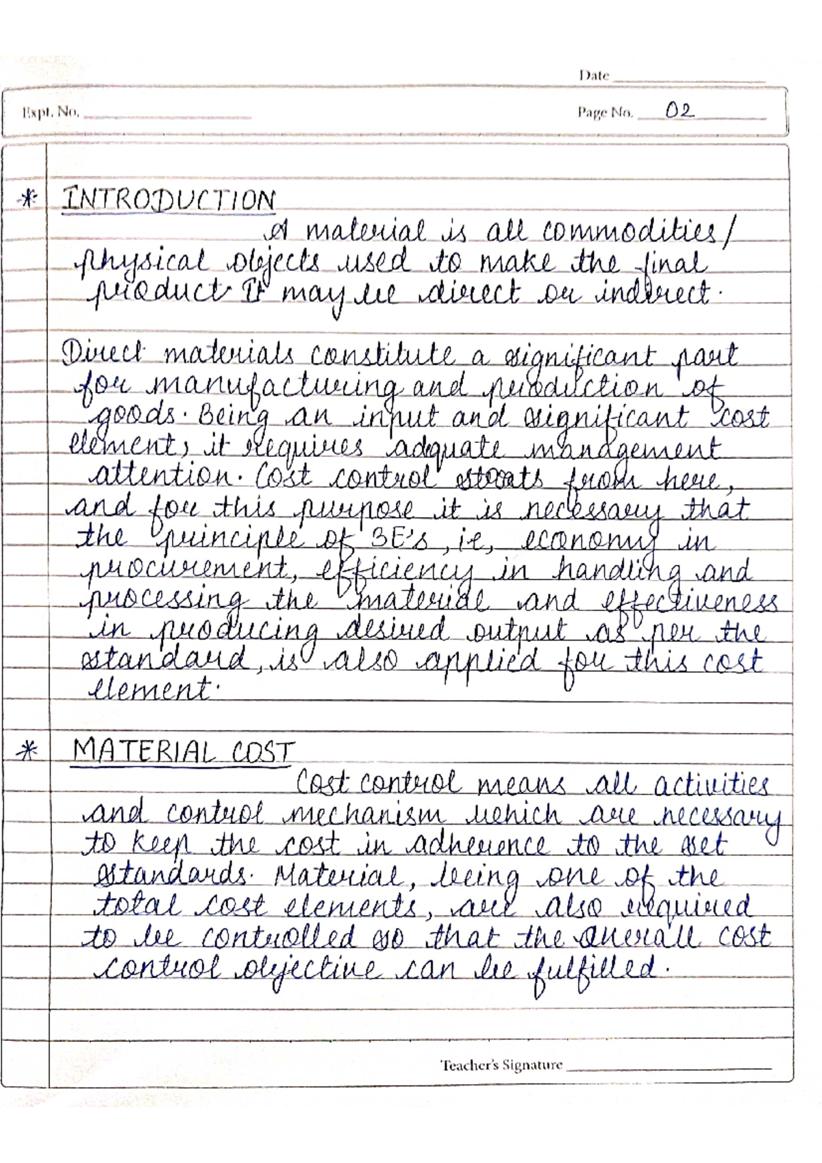 Cost & Works Accounting - Bachelors in commerce - Studocu