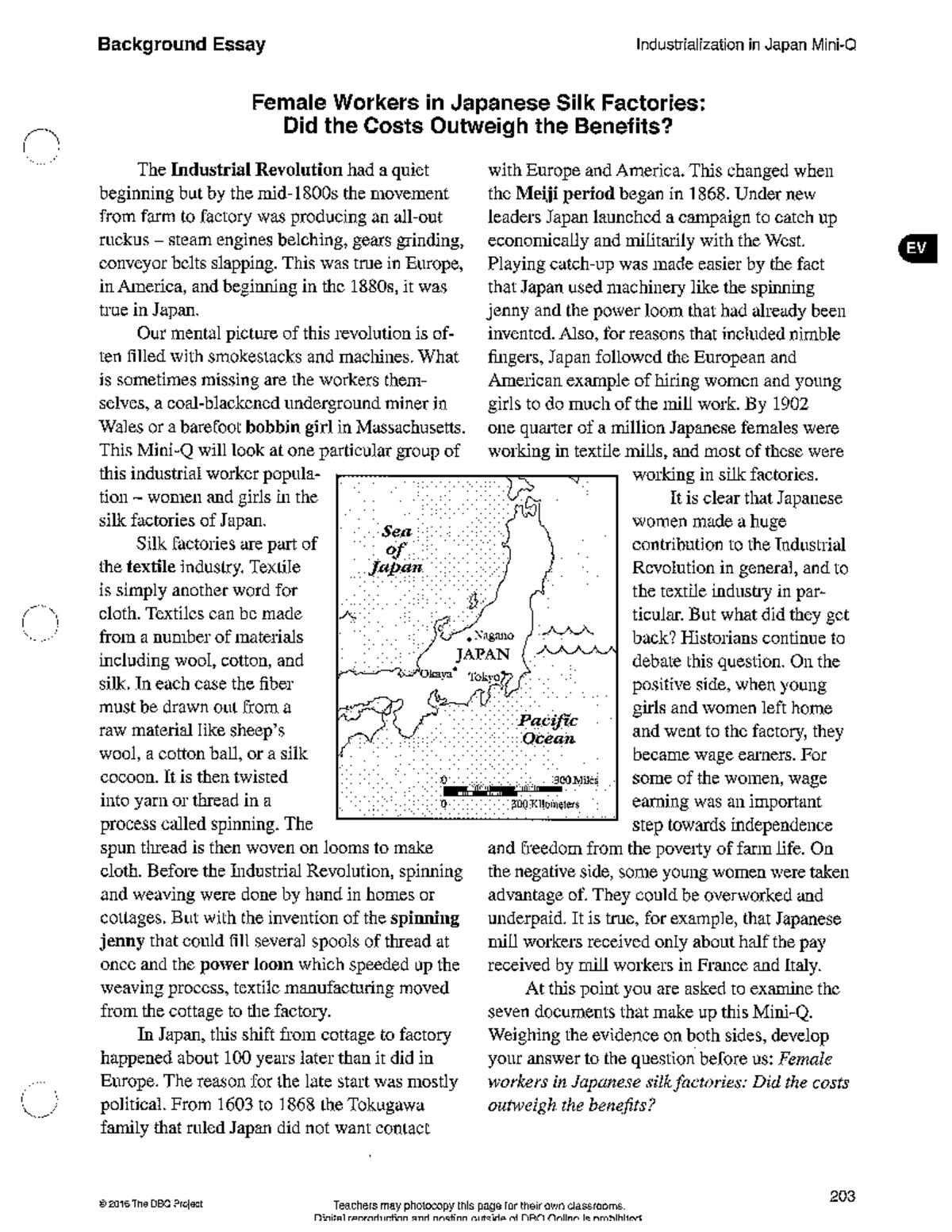 43A Japan DBQ - great notes - Studocu