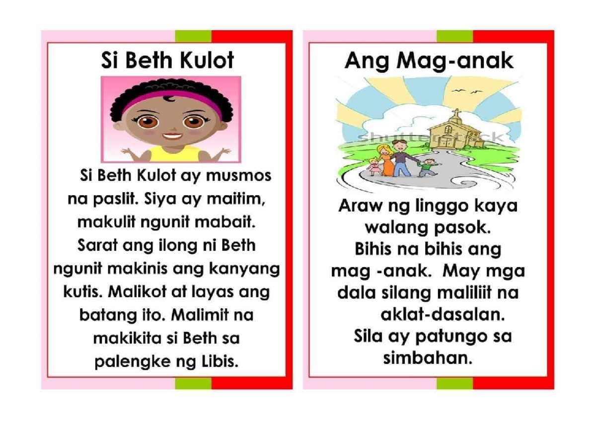 Pagbabasa SA Filipino 2 - teacher education - Studocu