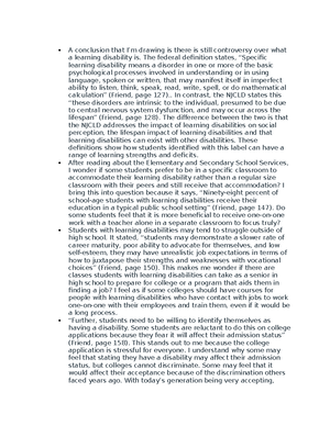 Case Study EDSP470 - Samantha CASE STUDY #1: Elementary Sean is a 7 ...