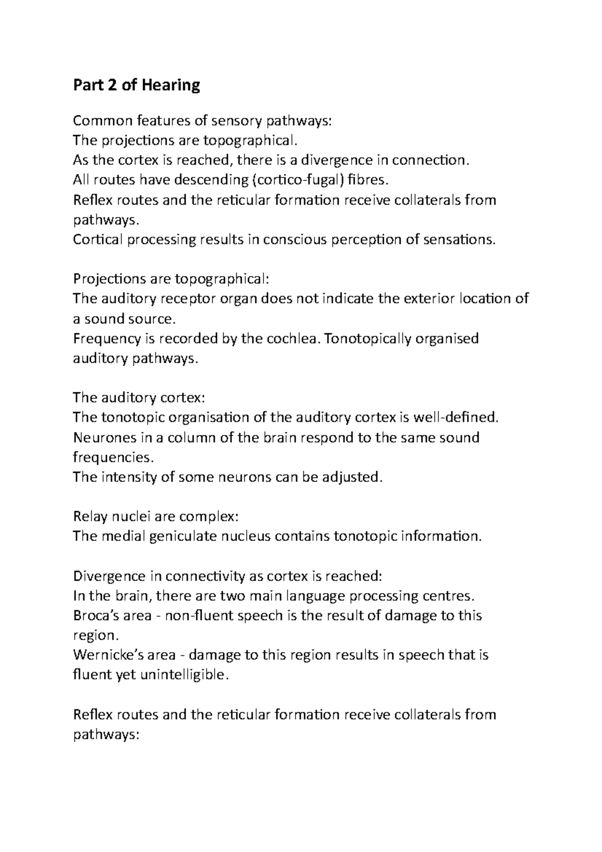 Part 2 of hearing - This topic is a module in introduction to ...