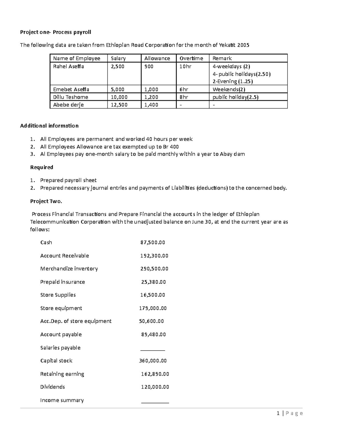 Level 3 Practical - - Studocu