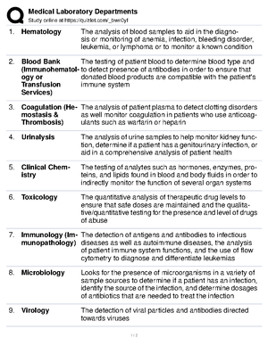 Medical Laboratory Glossary - Study online at quizlet/_w7gt AABB ...