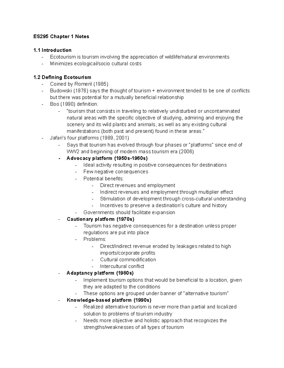 ES295 Chapter 1 Notes - ES295 Chapter 1 Notes 1 Introduction ...