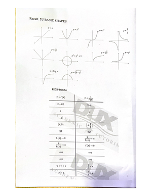 Basic math cheatsheet - Summary Calculus and linear algebra I - Exact Values of Trigonometric ...