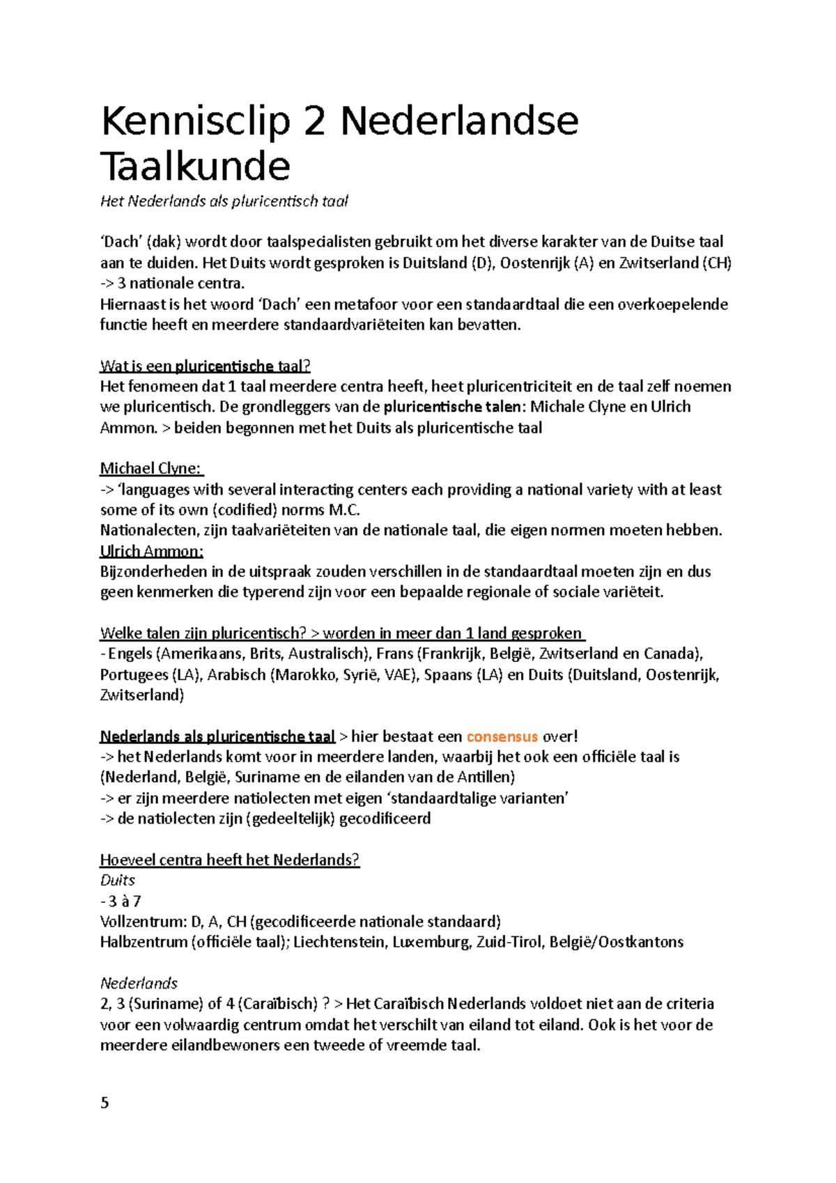 Nederlandse Taalkunde Kennisclip 2 - Kennisclip 2 Nederlandse Taalkunde ...