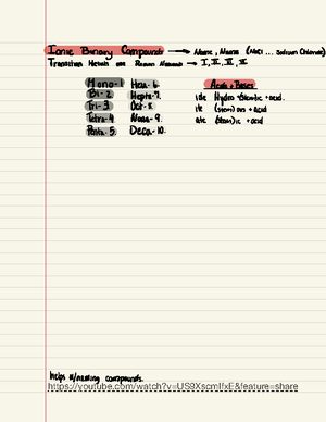 Dimensional Analysis Lecture Notes First Semester Dimensional